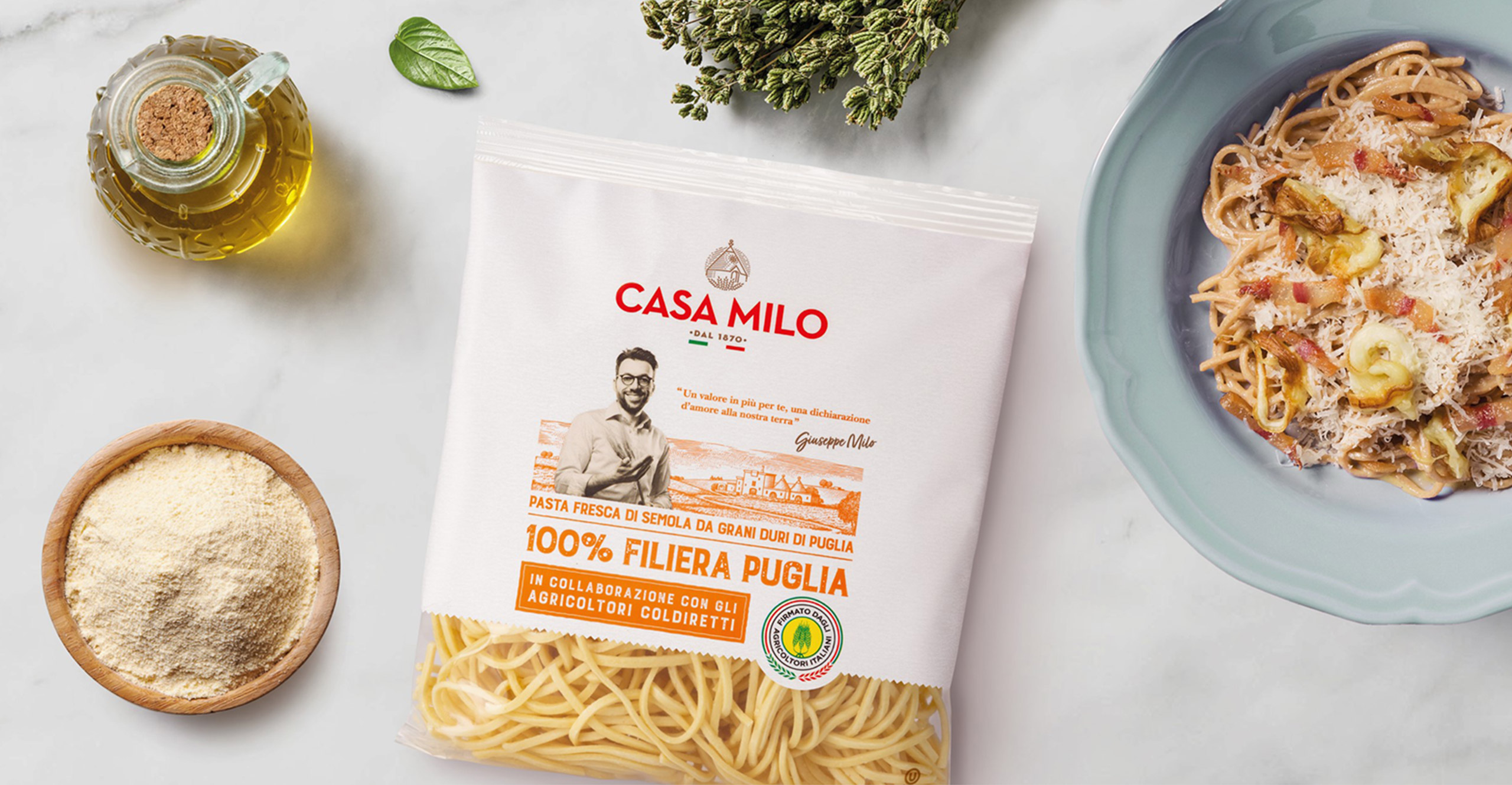 Casa Milo – Pasta 100% Filiera Puglia