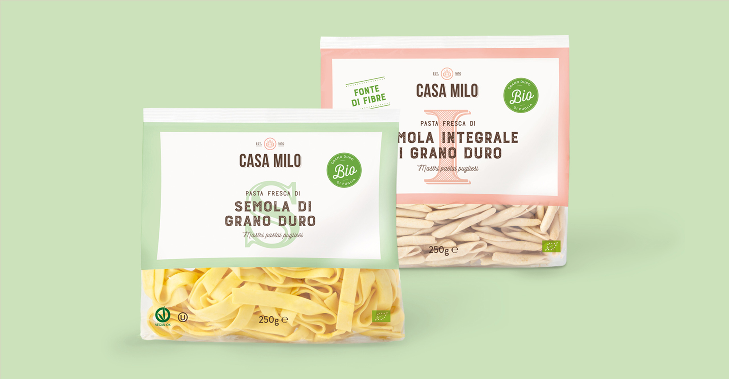 Pasta Fresca Biologica – Casa Milo