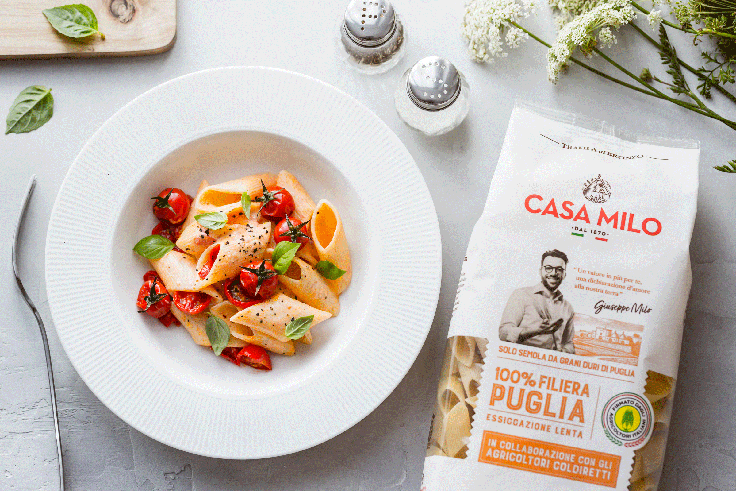Casa Milo – Pasta 100% Filiera Puglia