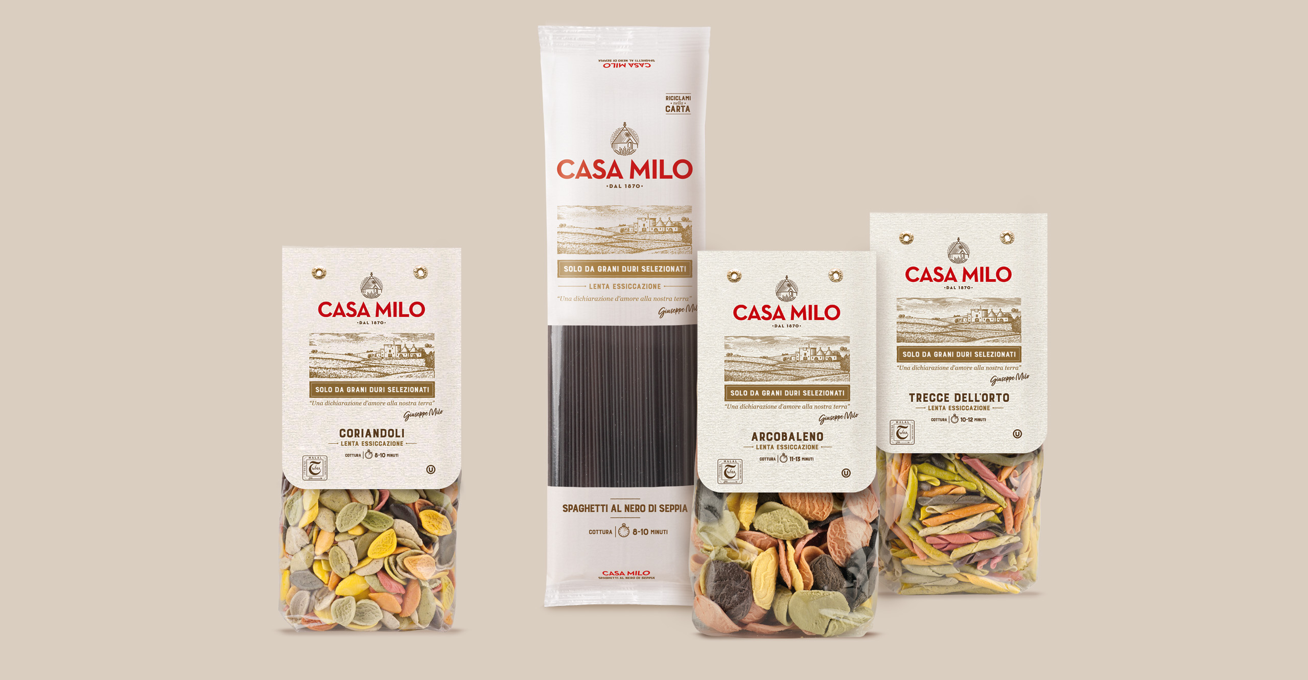 Pasta secca le Gastronomiche – Casa Milo